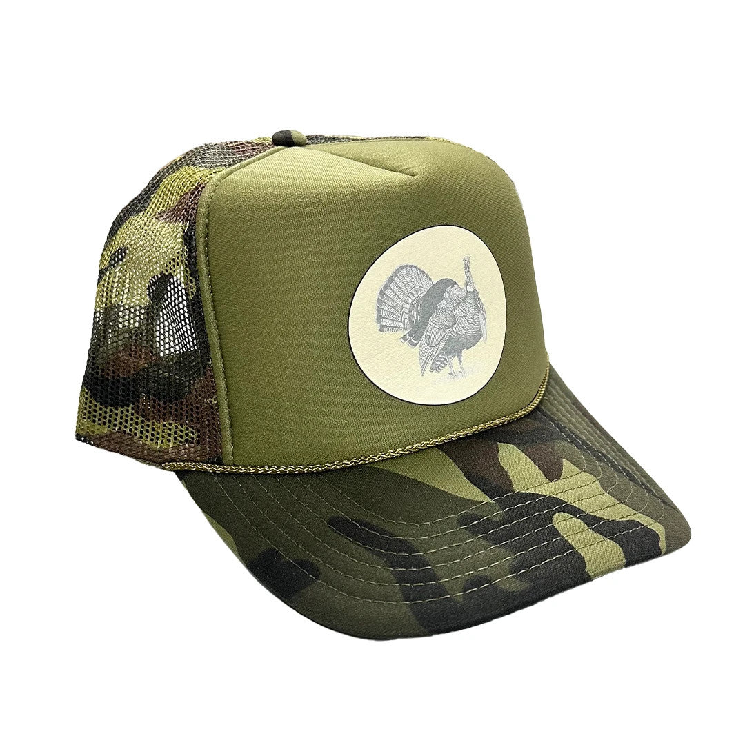 Bone Collector Gobbler Foam Trucker Hat for Serious Turkey Hunters