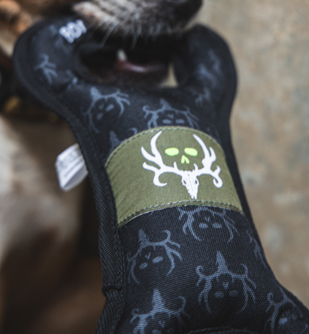 Bone Collector Heavy-Duty Dog Pull Toy for Tough Chewers | Proven