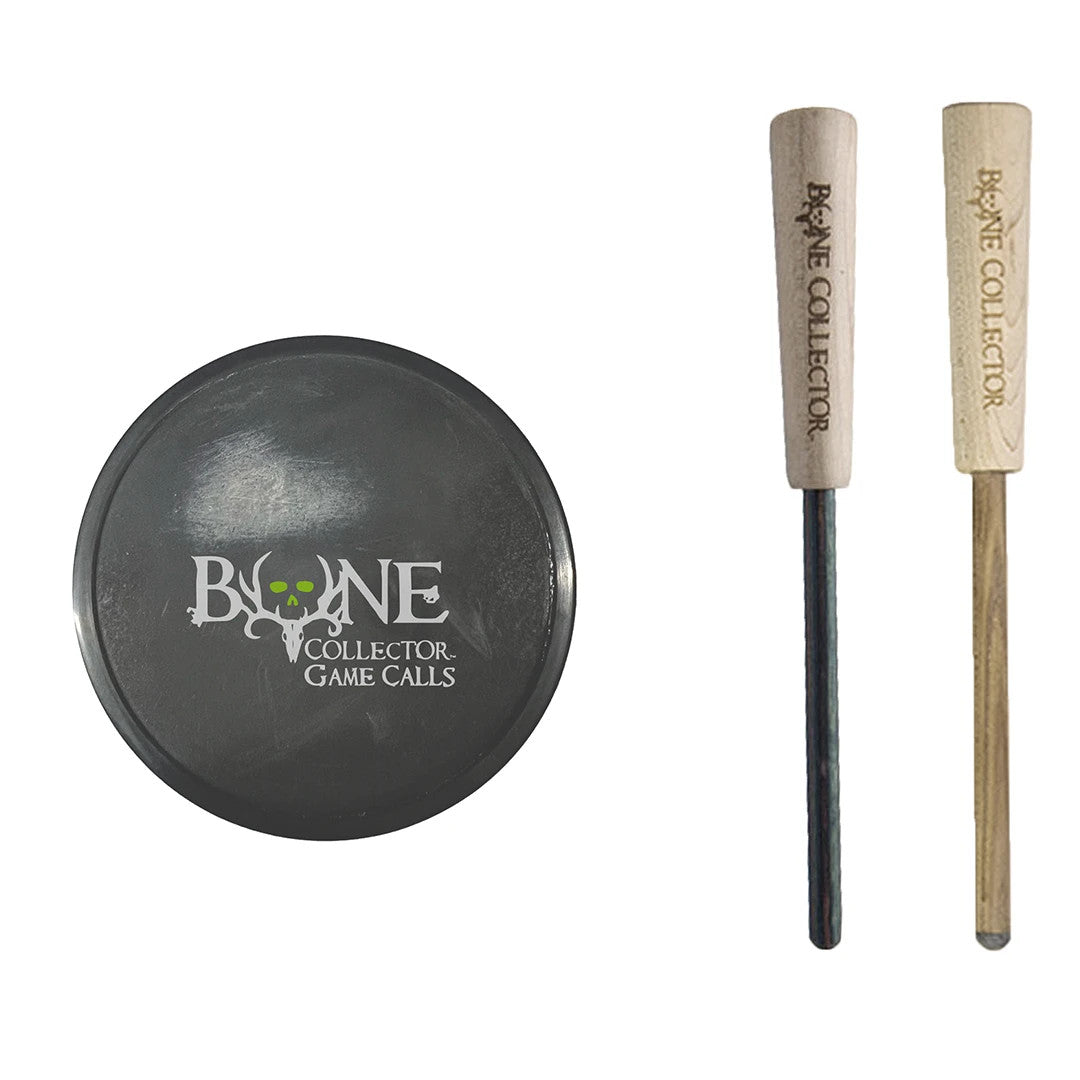Bone Collector Midnight Aluminum Pot | Durable, Versatile Hunting Call
